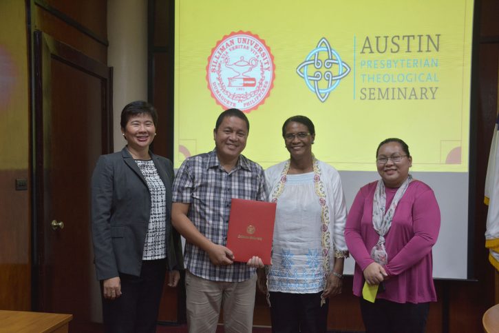 SU signs MOU with Austin Presbyterian Theological Seminary | Silliman ...