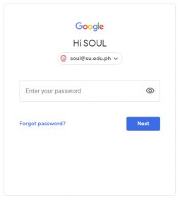 Steps in Activating SU Email | Silliman University