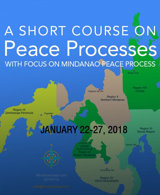 A Short Course on Peace Processes | Silliman University
