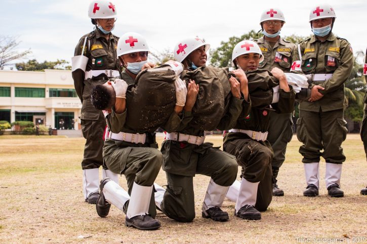 SU ROTC Garners Outstanding Rating in RAATI 2018-2019 | Silliman University