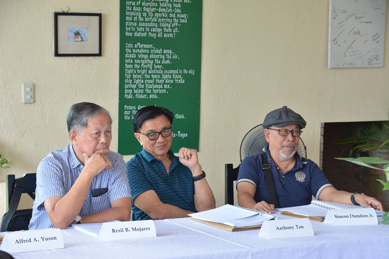 National Artist discusses Visayan poetry with SU National Writers ...