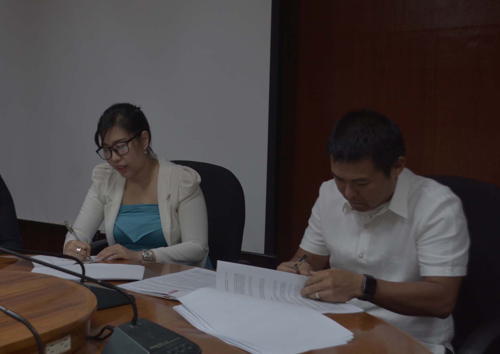 SU-SUSA sign new CBA | Silliman University