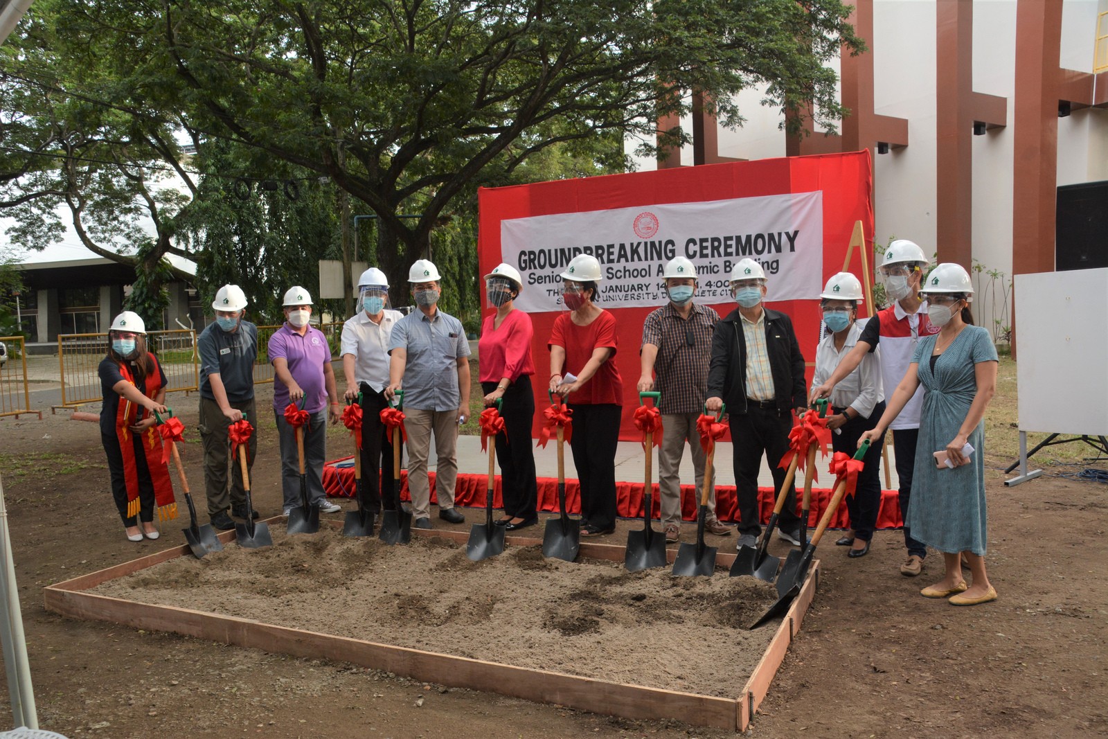 SU starts construction of new SHS building | Silliman University