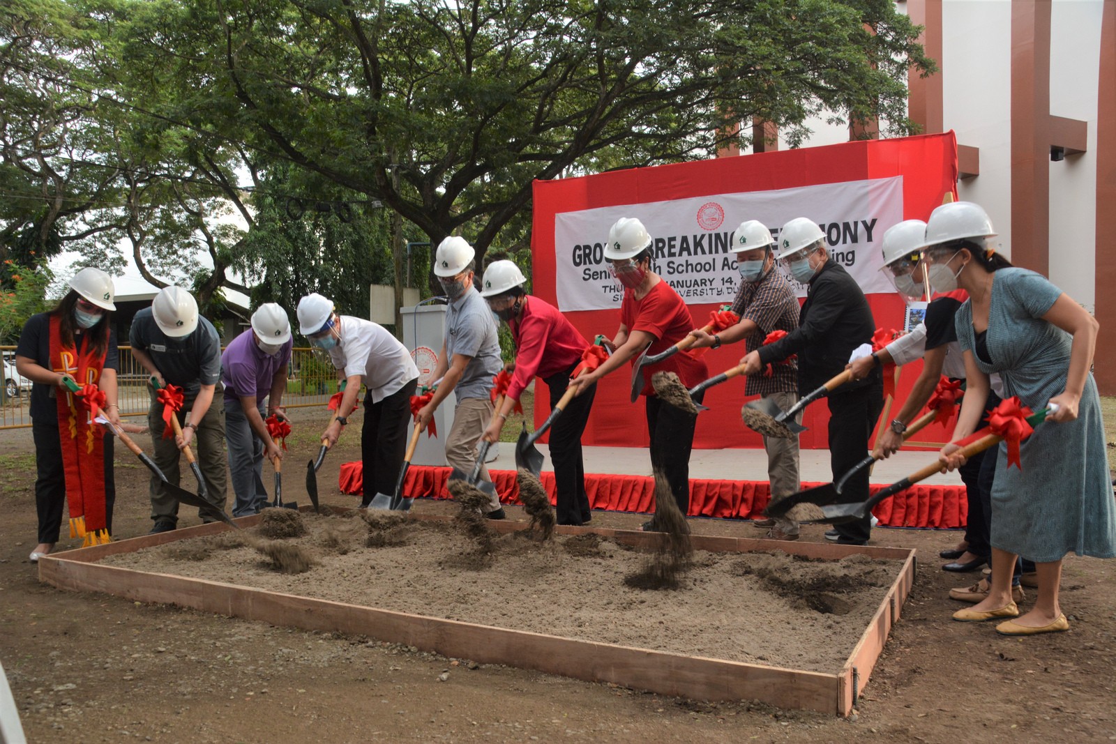 SU starts construction of new SHS building | Silliman University