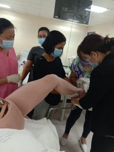 SUCN acquires birthing mannequin to simulate realistic birth | Silliman ...