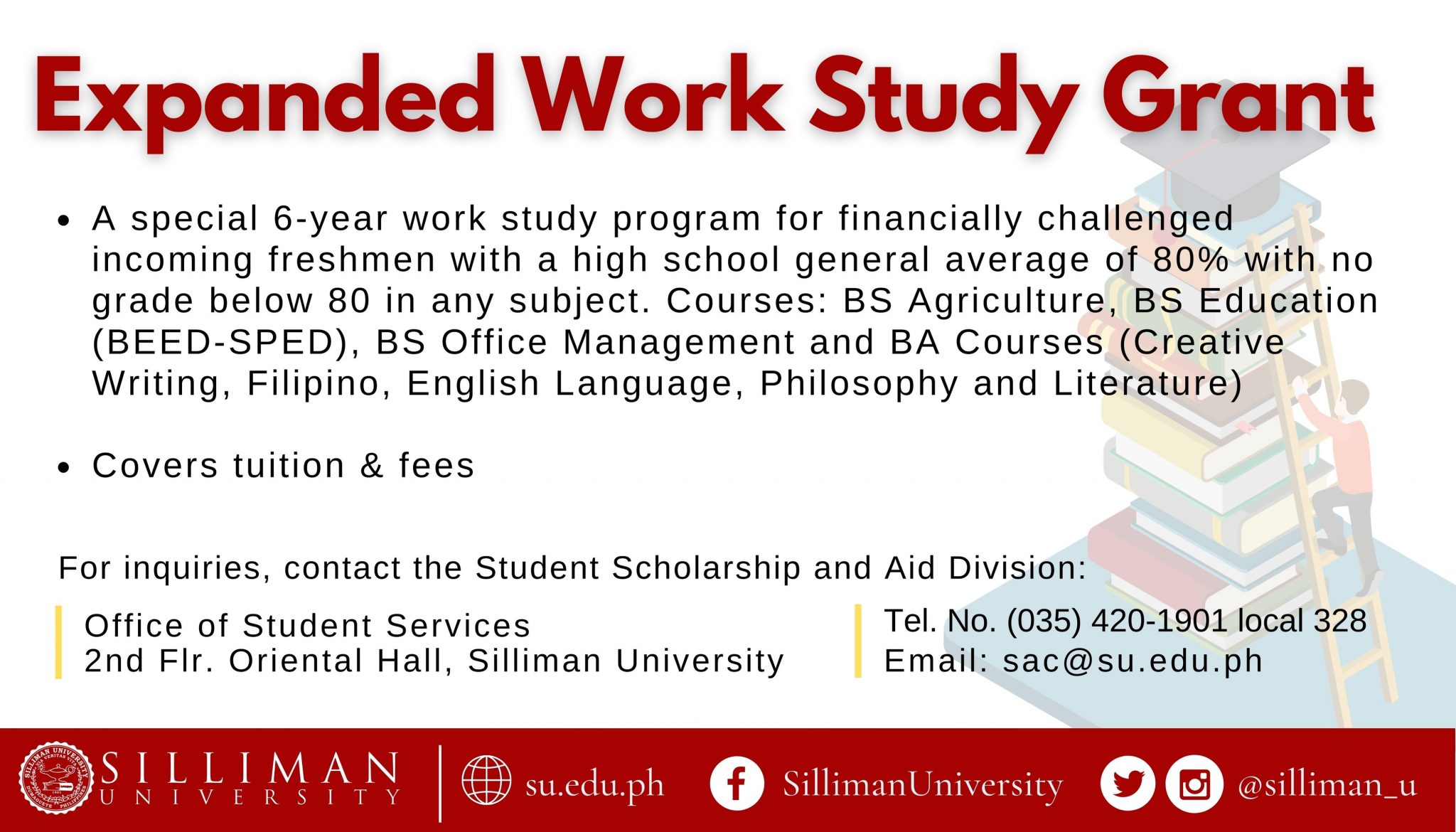 Scholarships and Aid | Silliman University