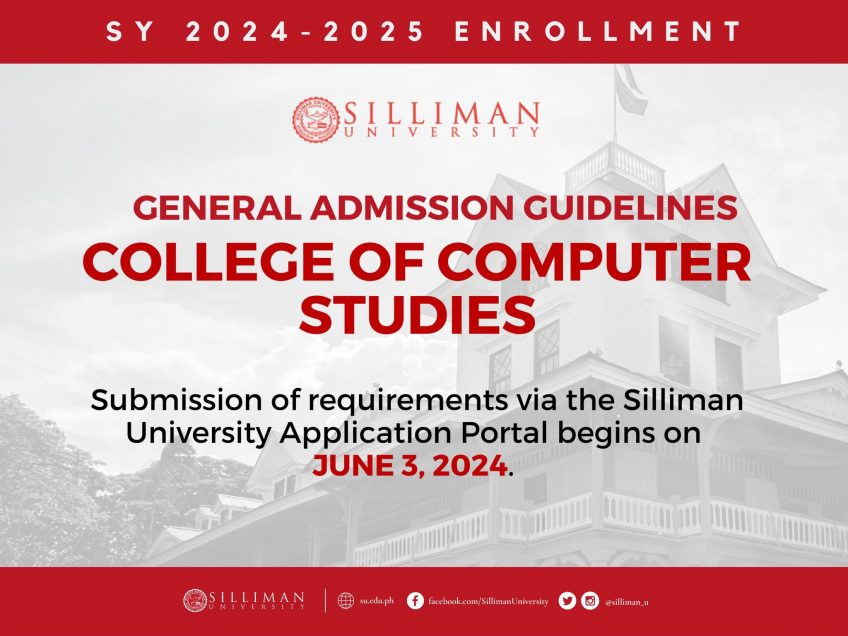 College of Computer Studies (CCS) is announcing its General Admission ...